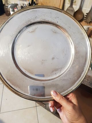 vassoio  da pulire con prodotto