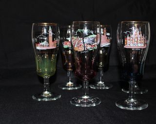 servizio bicchieri liquore vintage