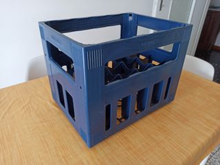 Cassa portabottiglie in plastica