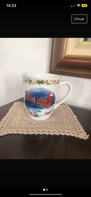 Tazza colazione natalizia