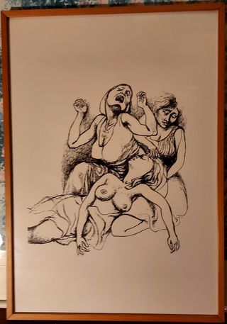 Stampa 30×42 incorniciata con vetro