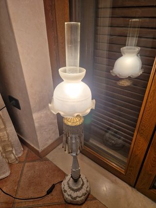 lampada ceramica antica 