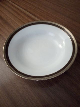 Richard Ginori Vintage anni '70 Bordato Oro