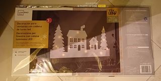 Decorazione natalizia per finestra 