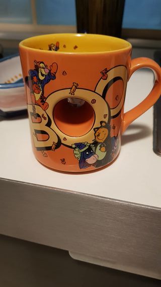 Tazza Winnie the Pooh con buco in mezzo disney