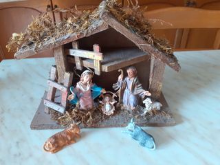 Presepe Natale con Capanna e 70 Statuine