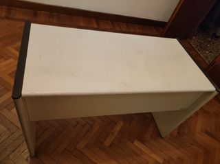 2 scrivanie legno bianco 