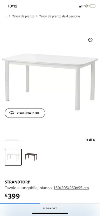 Tavolo STRANDTORP