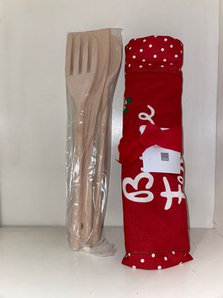 Thun set Natale grembiule + 3 mestoli