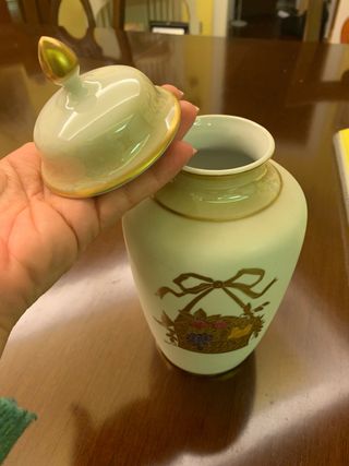 Vaso con coperchio Longo