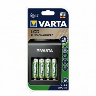 Caricabatterie+ batterie ricaricabili VARTA AA