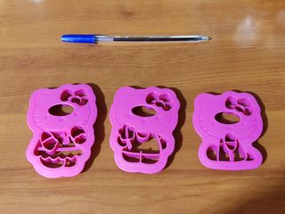 Tupperware n.3 stampini Hallo Kitty 