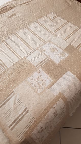 trapunta matrimoniale  copriletto  duple face 