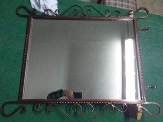 Specchio in ferro battuto