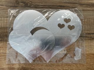 Specchi adesivi a cuore 