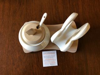 Brandani (set zuccheriera + portatovaglioli)