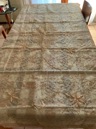 Tovaglia ricamata Oro