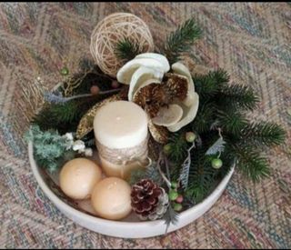 Centrotavola natalizio Sia