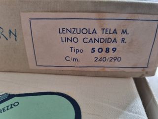 lenzuola in lino