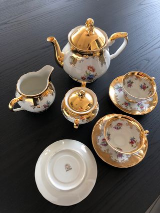 Servizio da te in porcellana