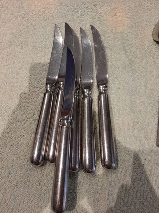 Lotto  30 posate Acciaio Inox.