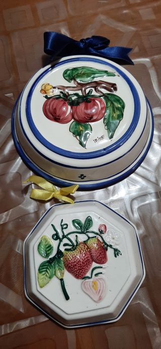 set 2 formine ceramica siciliana IRIDE