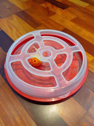 gioco con pallina per gatti