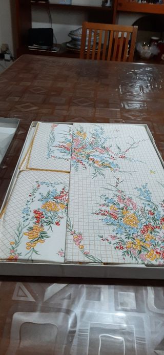 Servizio da tavola rotondo 8 persone diametro 180 