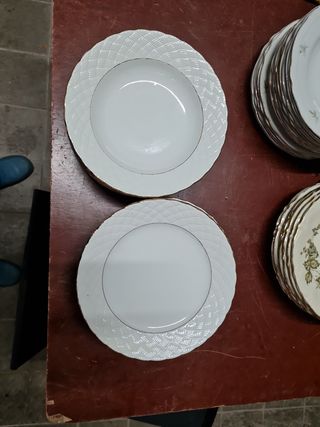 piatti antichi 22 pezzi