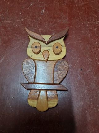 Gufo in legno da Cuba