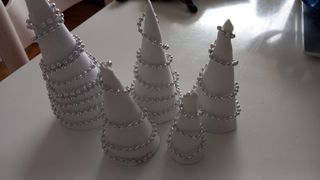 set alberelli natalizi varie dimensioni max 10cm