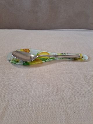 Portamestoli con immagini limoni 