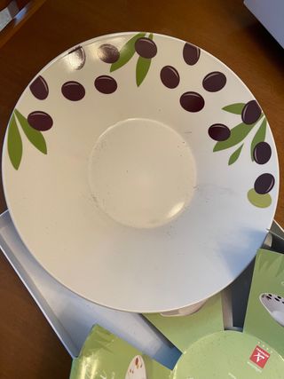 Piatto porta olive 