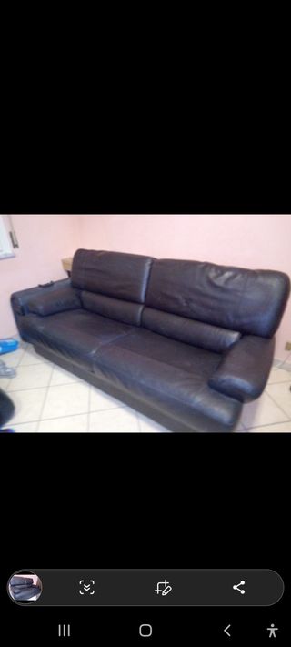 divano pelle 3 posti