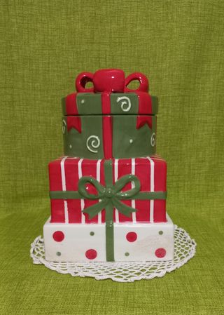 biscottiera natalizia