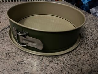 Tortiera per crostate verde