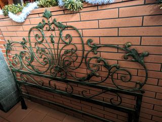 Testiera Letto in ferro battuto 