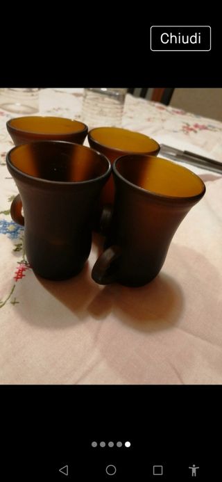 4 bicchierini liquore 