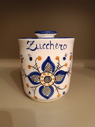 zuccheriera fatta a mano