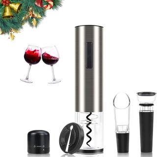 Cavatappi Elettrico, Set di Apribottiglie 6 in 1
