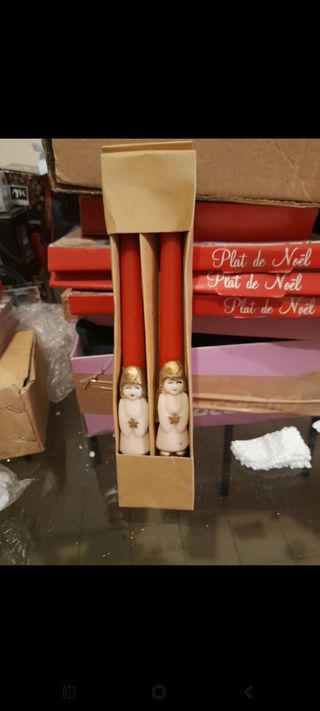 Candele con angioletti 