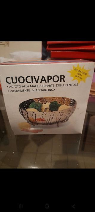 Cuocivapor in acciaio inox 