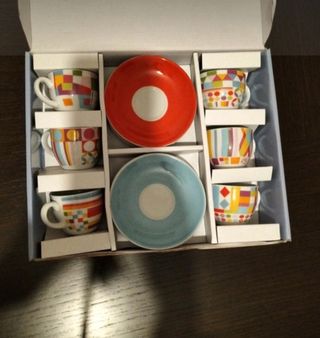 tazze e piattini caffè tognana