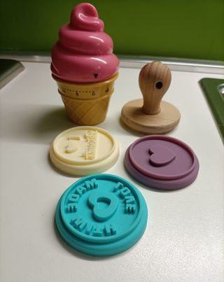 set stampi biscotti e timer