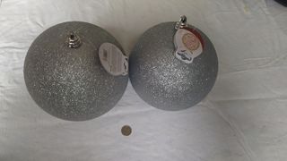 palle di Natale glitter extra large 