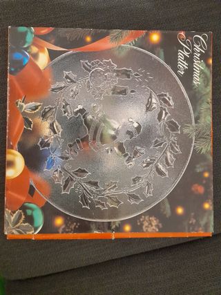 christmas platter covetro vassoio piatto Natale