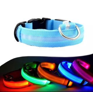 Collare per Cani Led con alimentatore USB
