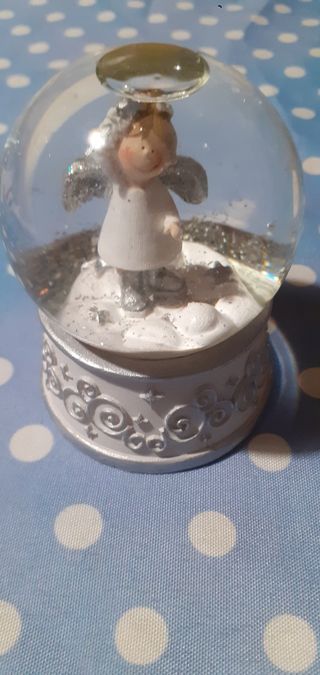 Ampolla di vetro natalizia  Formano nuova