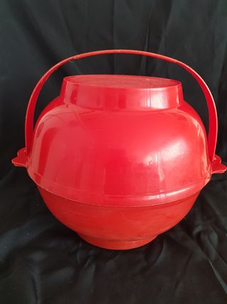 Set Pic-Nic Pic Boll  GUZZINI vintage Rosso '70