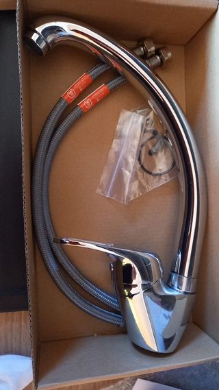 miscelatore MIRAGE cromo canna alta NUOVO.